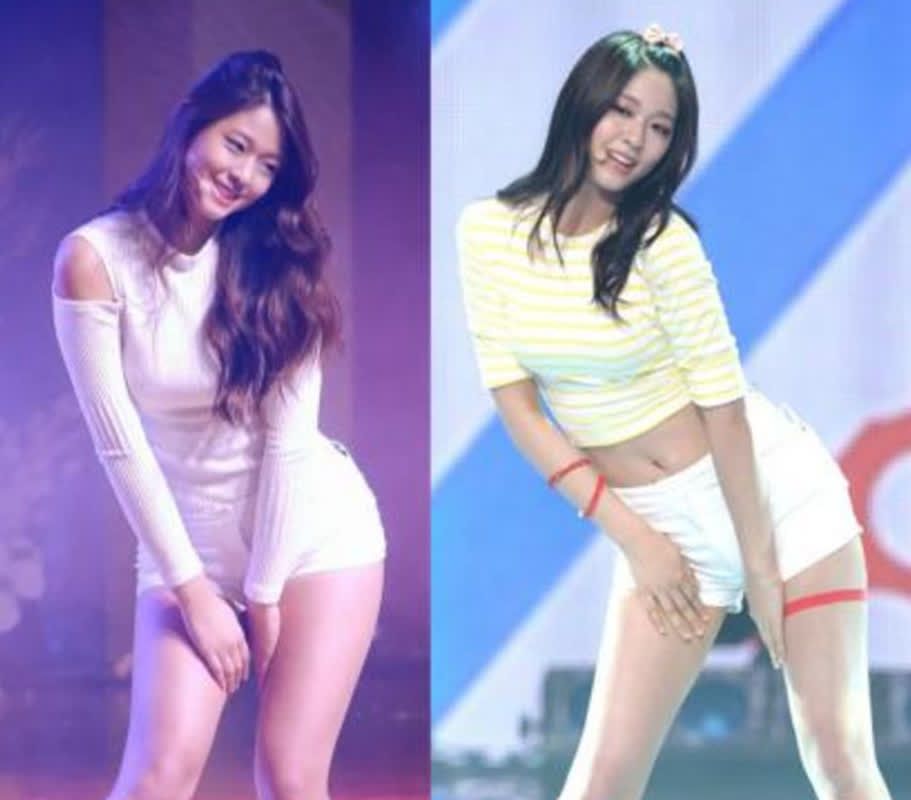 아무도 모르는 170cm 47kg 몸매 여신 설현의 통통(?)했던 시절